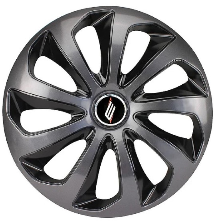 CALOTA SPIDER ARO 14 GRAFITE/BLACK